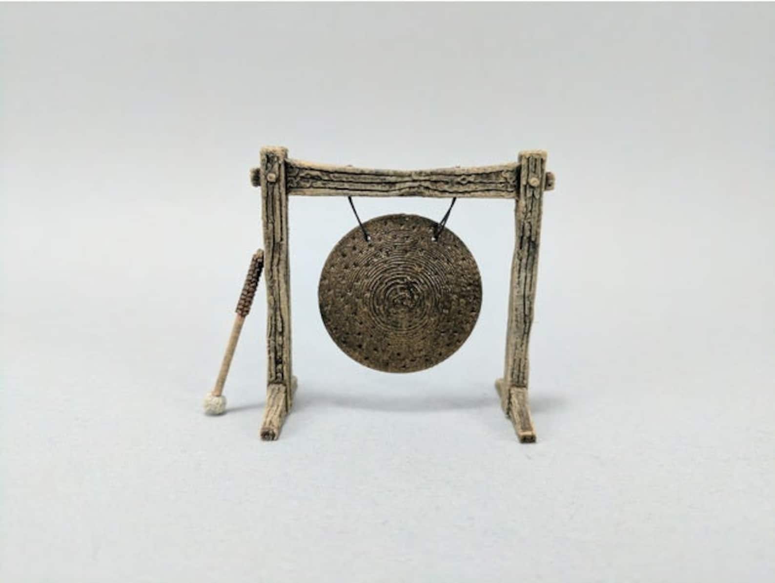 Dnd 28mm Gong Signal Tabletop Scatter Terrain Miniature RPG D&D ...