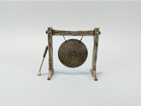 Dnd 28mm Gong Signal Tabletop Scatter Terrain Miniature RPG | Etsy UK