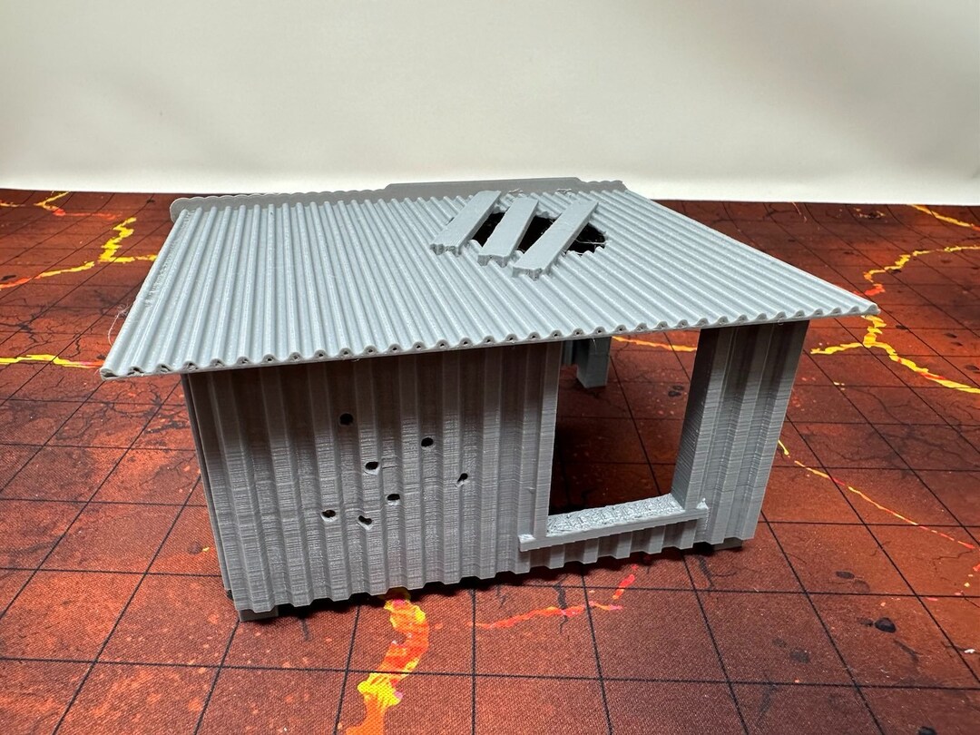 Dnd B-STOCK Shanty Ruined Building Urban Ruins Apocalypse Apocalyptic ...