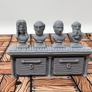 Dnd Bust Display for Library Hall Observatory House Mansion Village ...