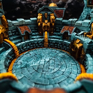 Dnd Dwarven Arena Colosseum Dwarf Mountain City Architecture Tabletop ...