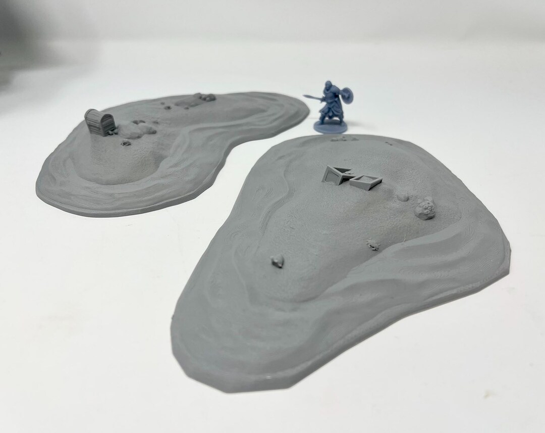 Dnd Sand Bar Beach Pirate Sea Lost at Sea Island Tabletop Scatter ...