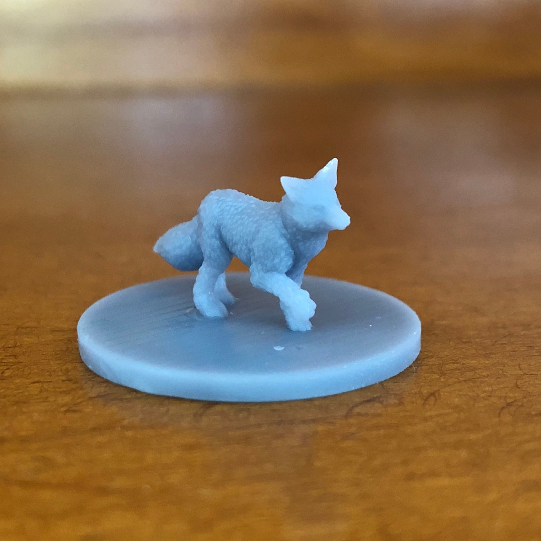 Dnd Fox 28mm RESIN Animal Companion Woodland Creature Trickster ...
