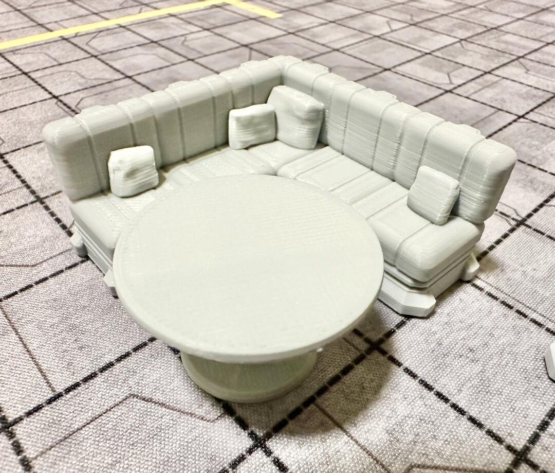 Dnd Sci-fi Lounge Set and Table Furniture Legion Dragon's Rest Tabletop ...