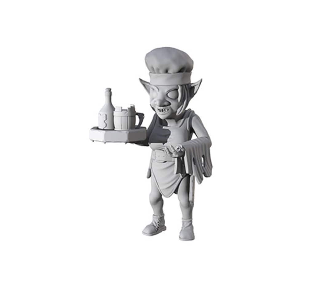 Dnd Goblin Barkeeper Innkeeper Tavern Inn Goblin Mines 28mm RESIN ...