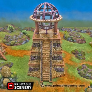 Dnd Singularity Engine Alien Ancient Aztec Pyramid Terrain Printable ...