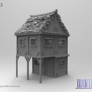 Dnd Townhouse Noble Cottage Medieval Home House Port Winterdale Village ...