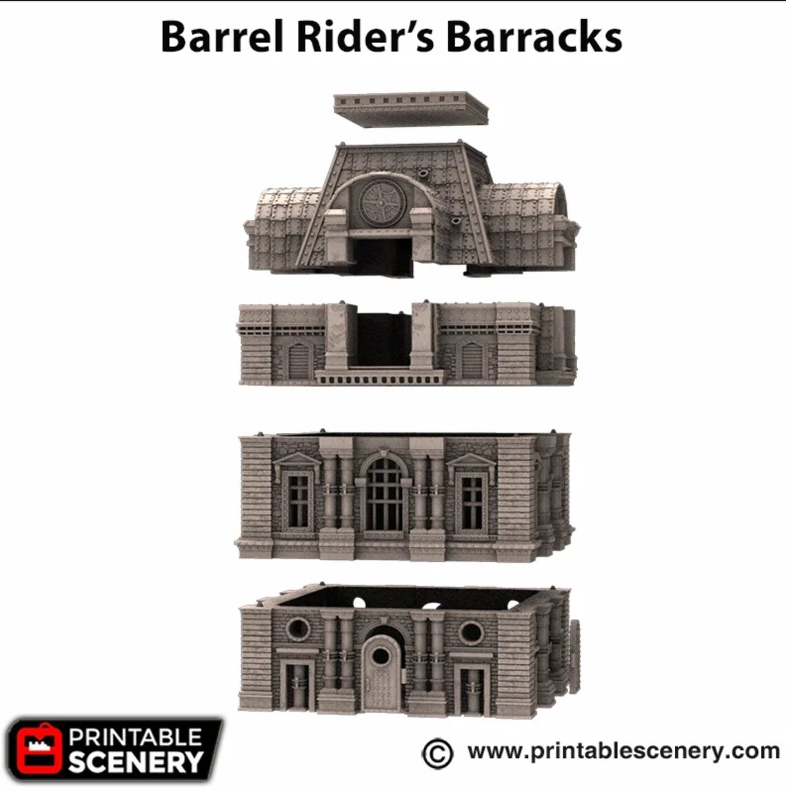 Dnd Barrel Rider Barracks Rise of the Halflings Tabletop - Etsy