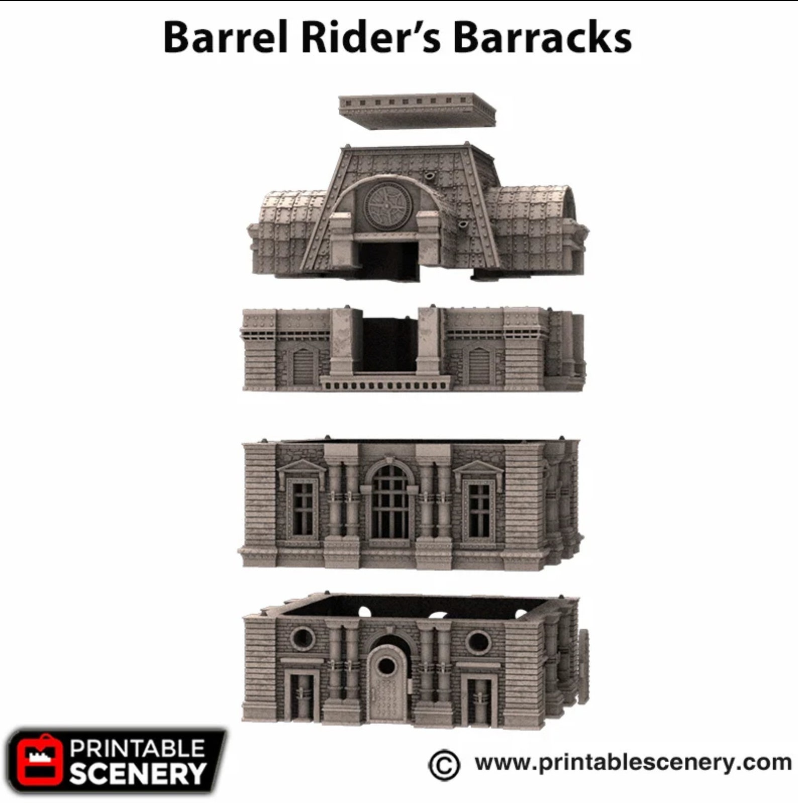 Dnd Barrel Rider Barracks Rise of the Halflings Tabletop Scatter ...
