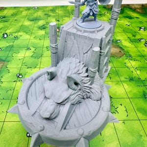 Dnd Wolf Tower Landing Guard Sentry Watchtower Dungeons and Dragons RPG ...