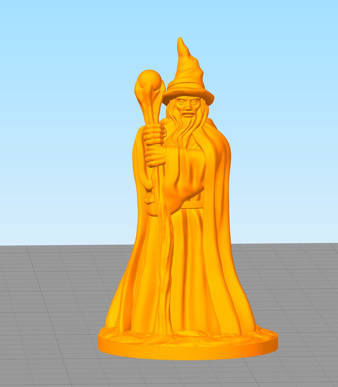 Dnd Wizard Sorcerer Magic LOTR Hero 28mm RESIN Miniature | Wargaming ...