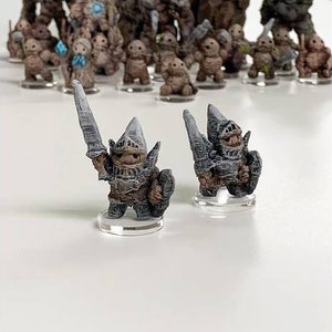 Dnd Set of 2 STALAGKNIGHTS Armies of the Earthenkind Earth Mud ...