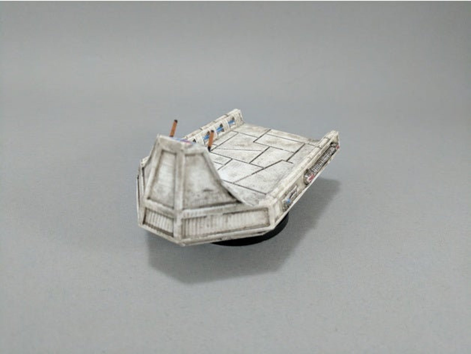 Dnd Sci-fi Cargo Sled Hover Transport Skiff Spaceship Star Wars Legion ...