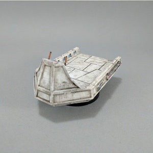 Dnd Sci-fi Cargo Sled Hover Transport Skiff Spaceship Star Wars Legion ...