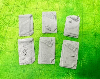 Camp Bedroll Set Dnd Miniature Terrain for Dungeons and Dragons ...