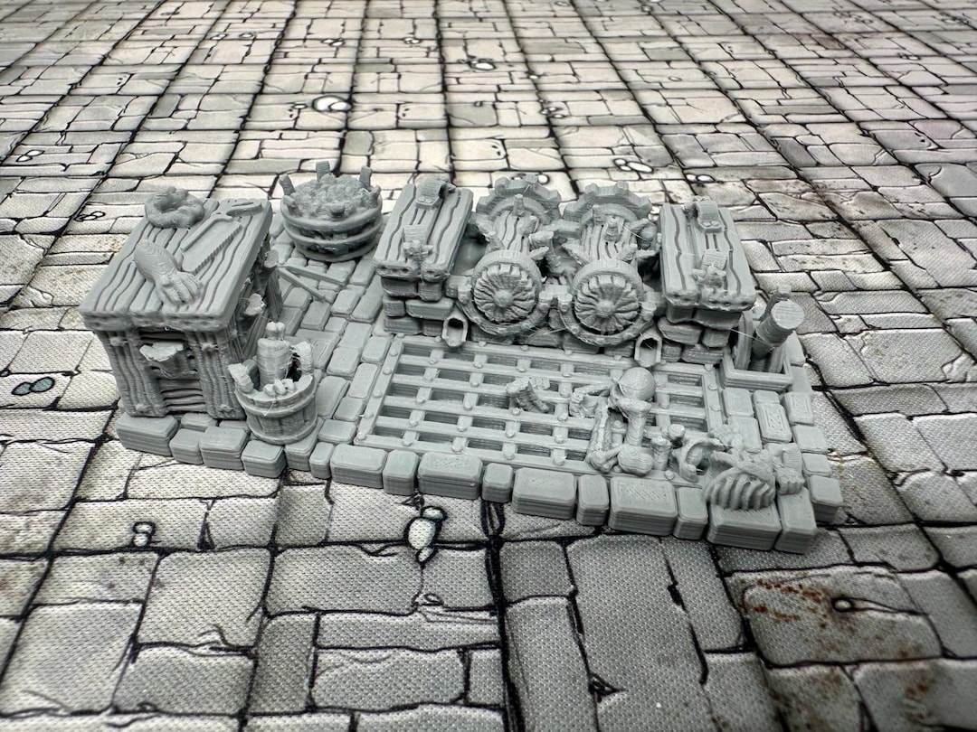 Dnd Torture Rack Torture Chamber Tools Dungeon Prisoner THE Machine ...