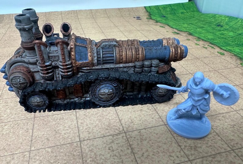 Dnd Dwarven Tank Style Guns Dwarf City Artillery Machine Dungeons and ...