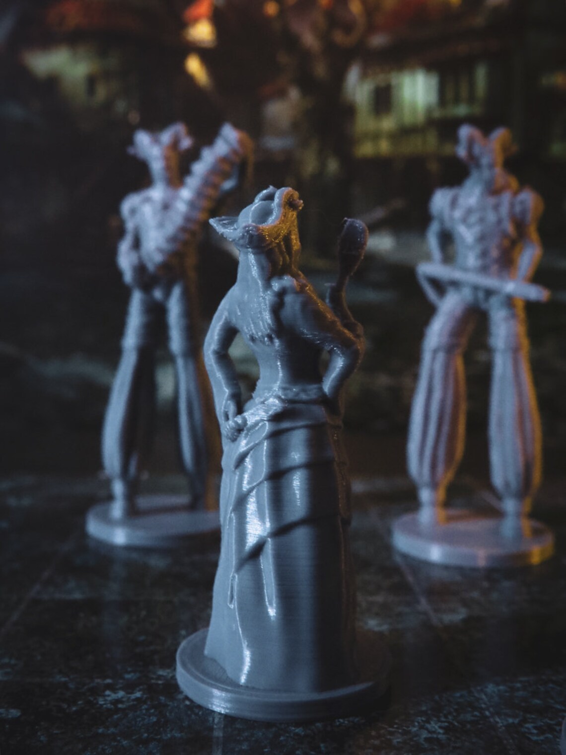 Dnd Set of 6 Masquerade Party Resin Miniatures City of Tarok - Etsy