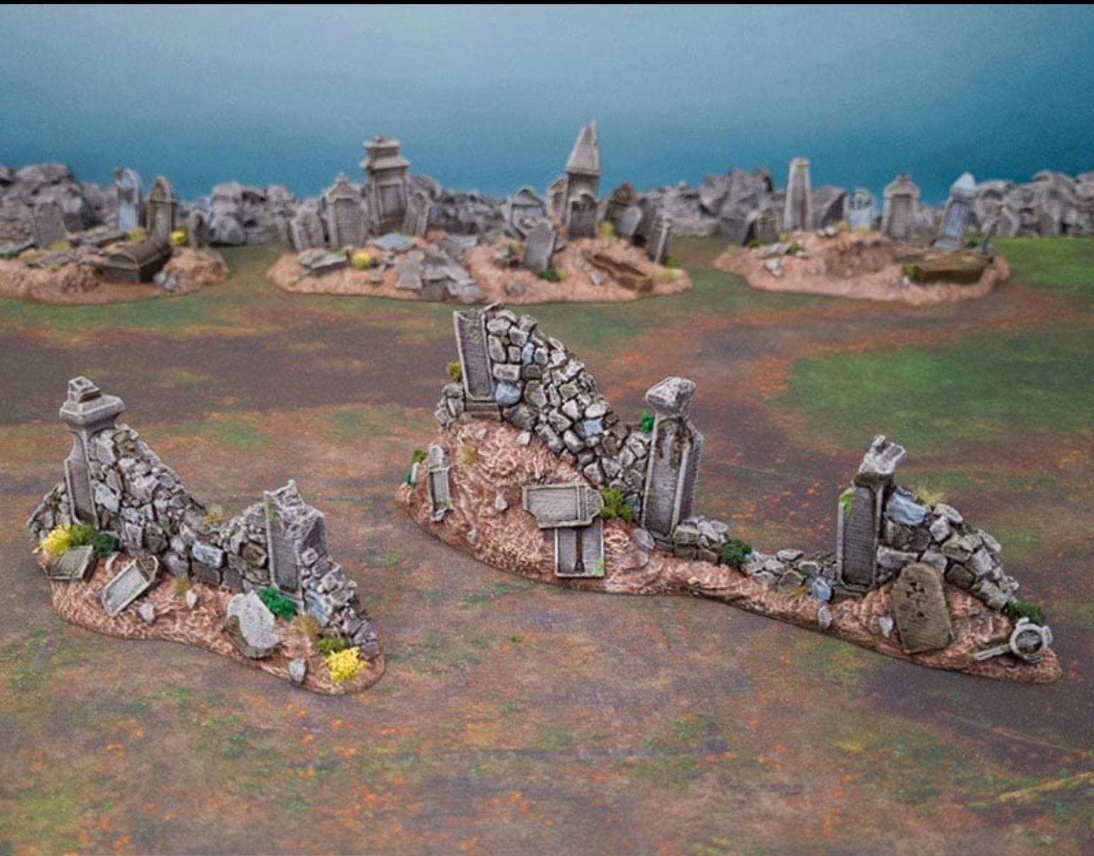 Dnd Hallowed Graveyard Walls Scene Fence Gate Cemetery Shadow Fey ...
