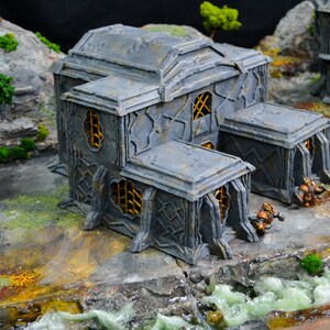 Dnd Dwarven House 8 Dwarf Home 28mm LOTR Scatter Tabletop Terrain Games ...