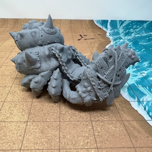 Dnd Giant Battle Crab Mount Crustacean Monster Marine Creature Tabletop ...