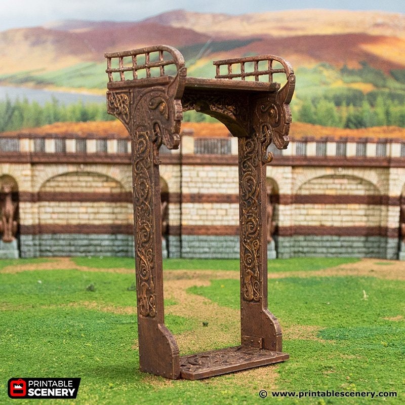 Dnd Landing Platforms Rise of the Halflings Tabletop Scatter - Etsy