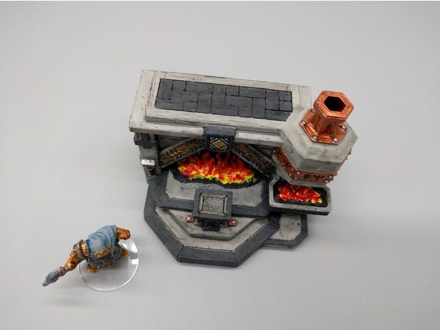 Dnd Dwarf Dwarven Forge Blacksmith Shop Weapons and Armor - Etsy