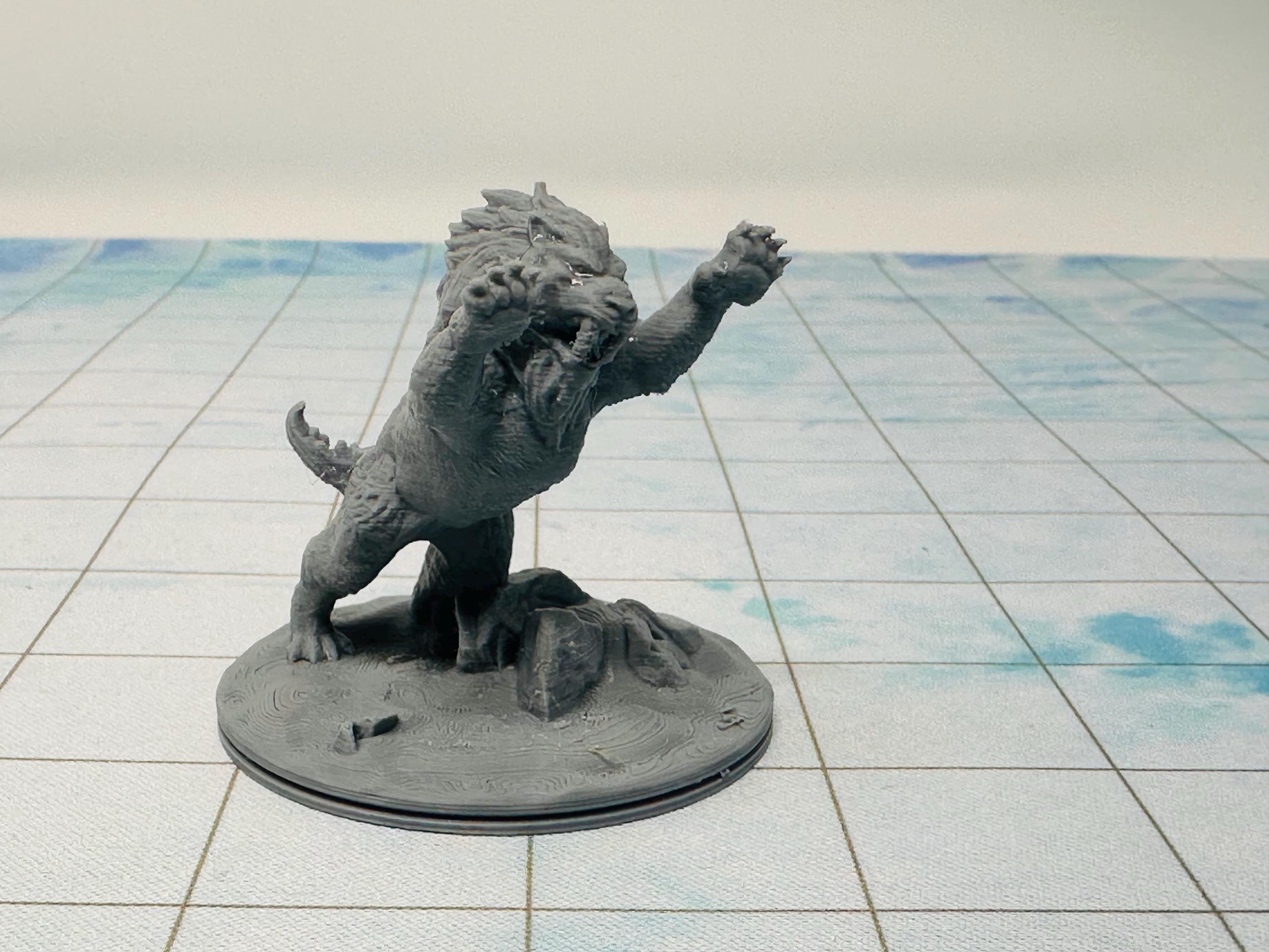 Dnd Sabertooth Saber Tooth Tiger Wilds of Wintertide Arctic Ice Age ...