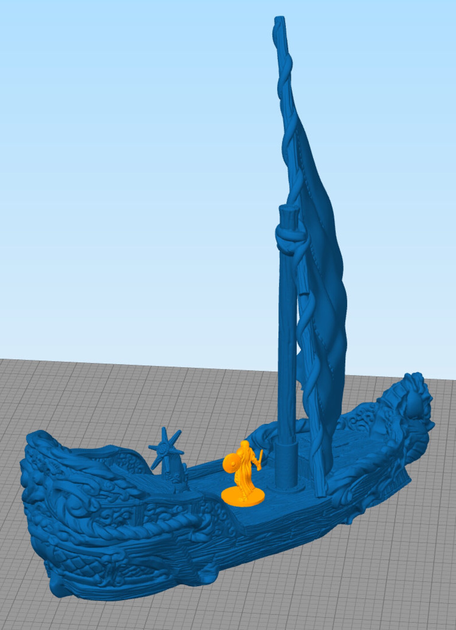 Dnd Maiden's Gambit Ship Galley Pirate Boat Depths of Savage Atoll ...