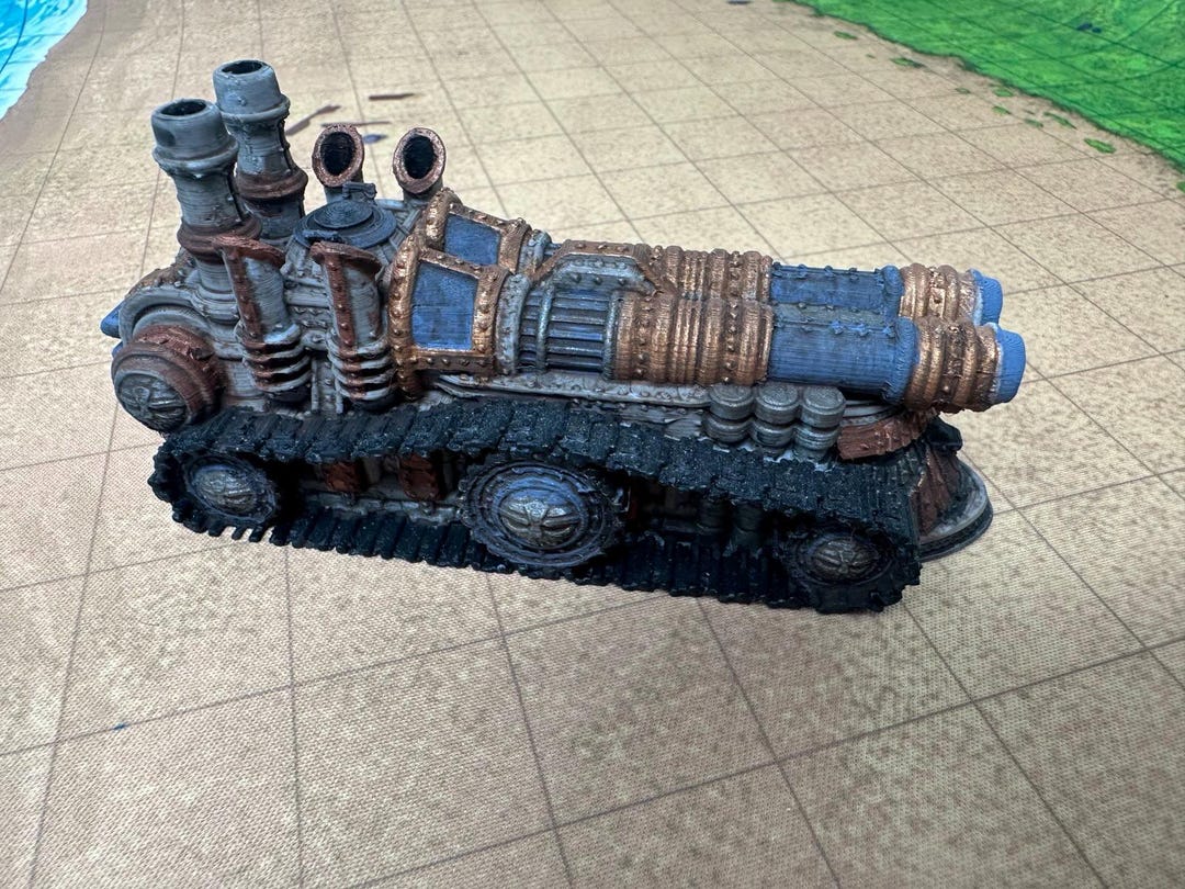 Dnd Dwarven Tank Style Guns Dwarf City Artillery Machine Dungeons and ...