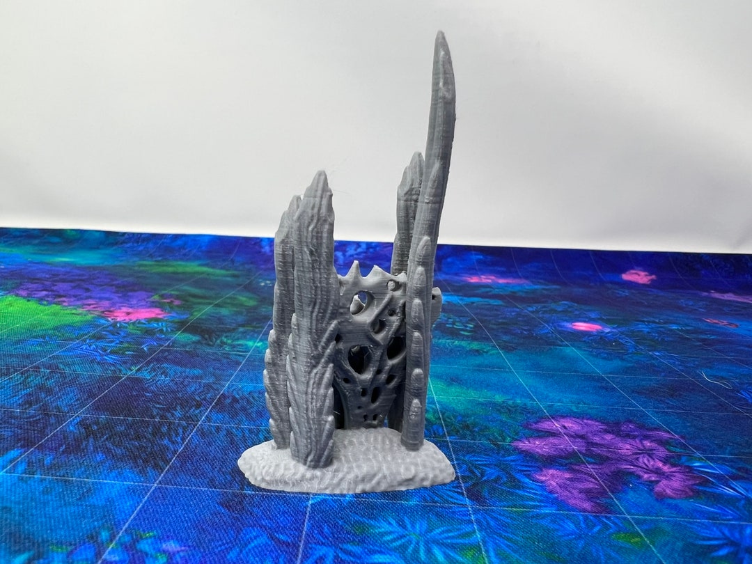 Dnd Seaweed and Coral Reef Underwater Ocean City Marine Life Tabletop ...