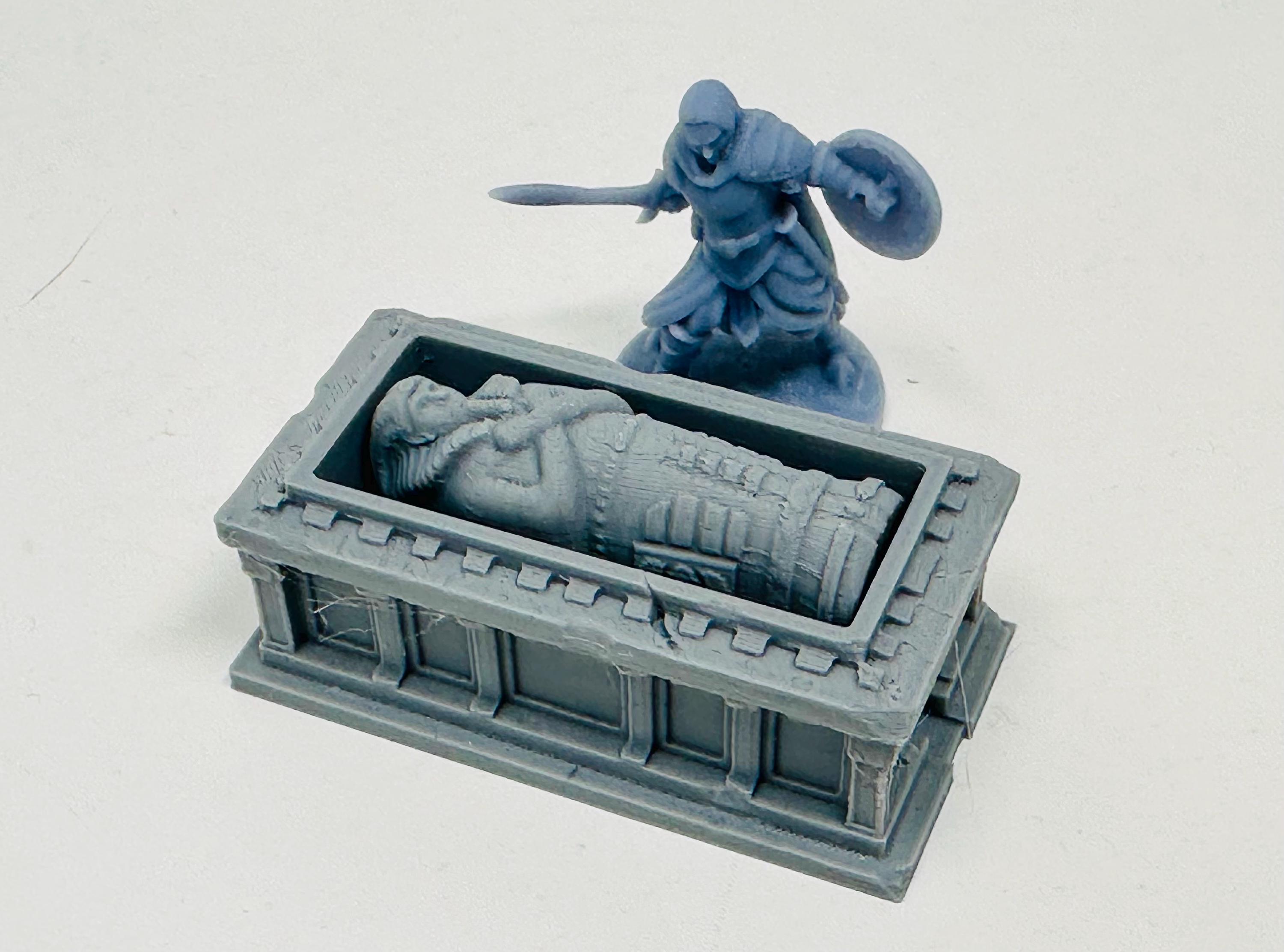 Dnd Egyptian Mummy Sarcophagus Burial Tomb Rampage Fantasy Tabletop ...