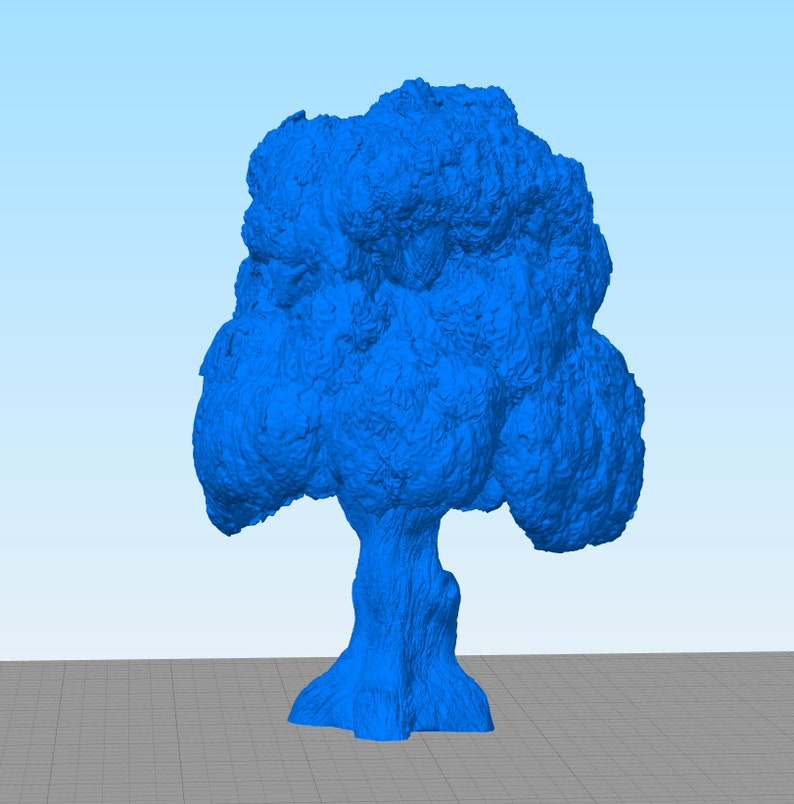 Dnd Large Size Oak Tree Miniature Forest Farm Village Scatter - Etsy