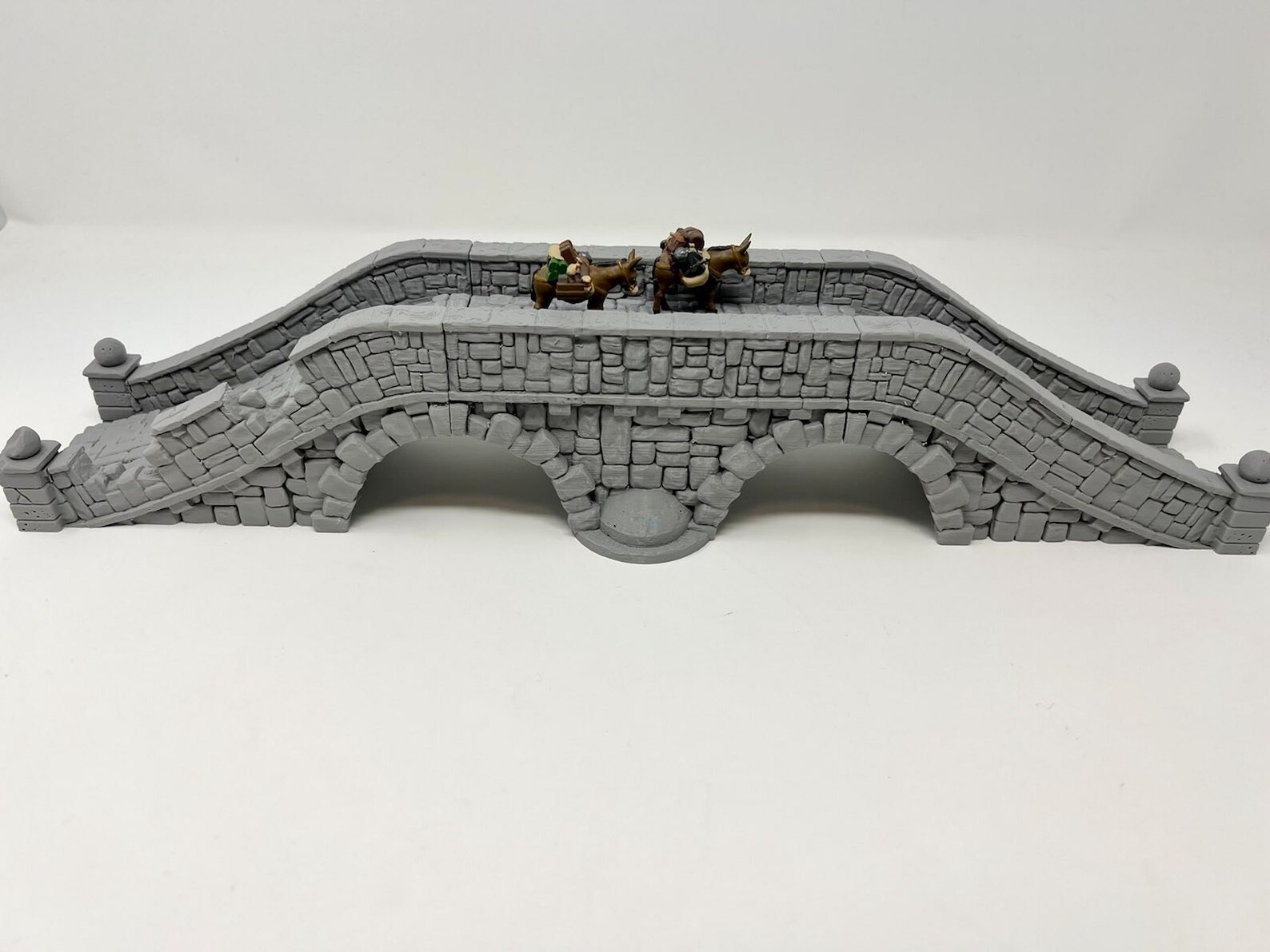 Dnd Large Double Arch Bridge River Crossing Village Medieval - Etsy