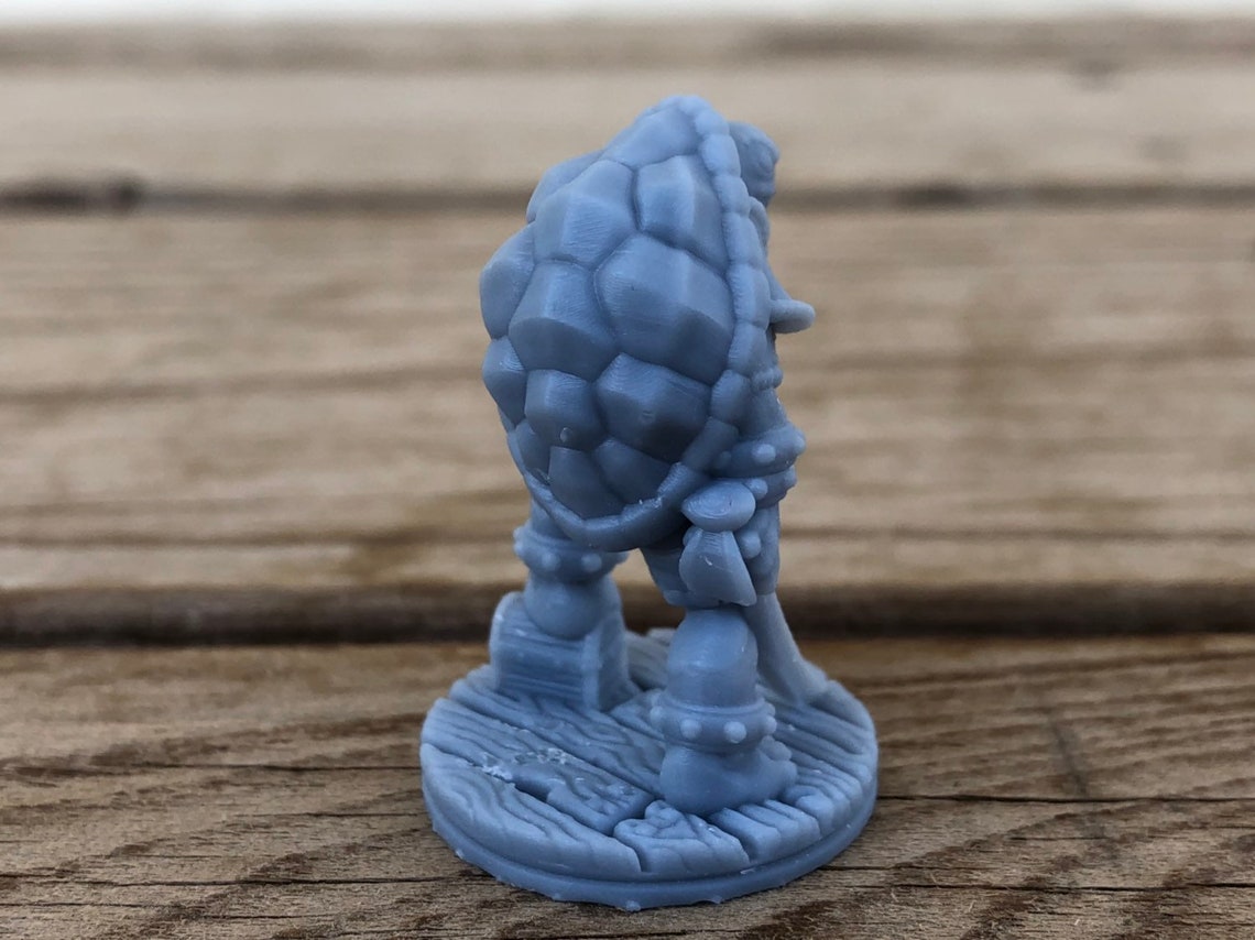 Dnd Tortle Warrior With Sword Turtle Humanoid Race Tortoise People ...