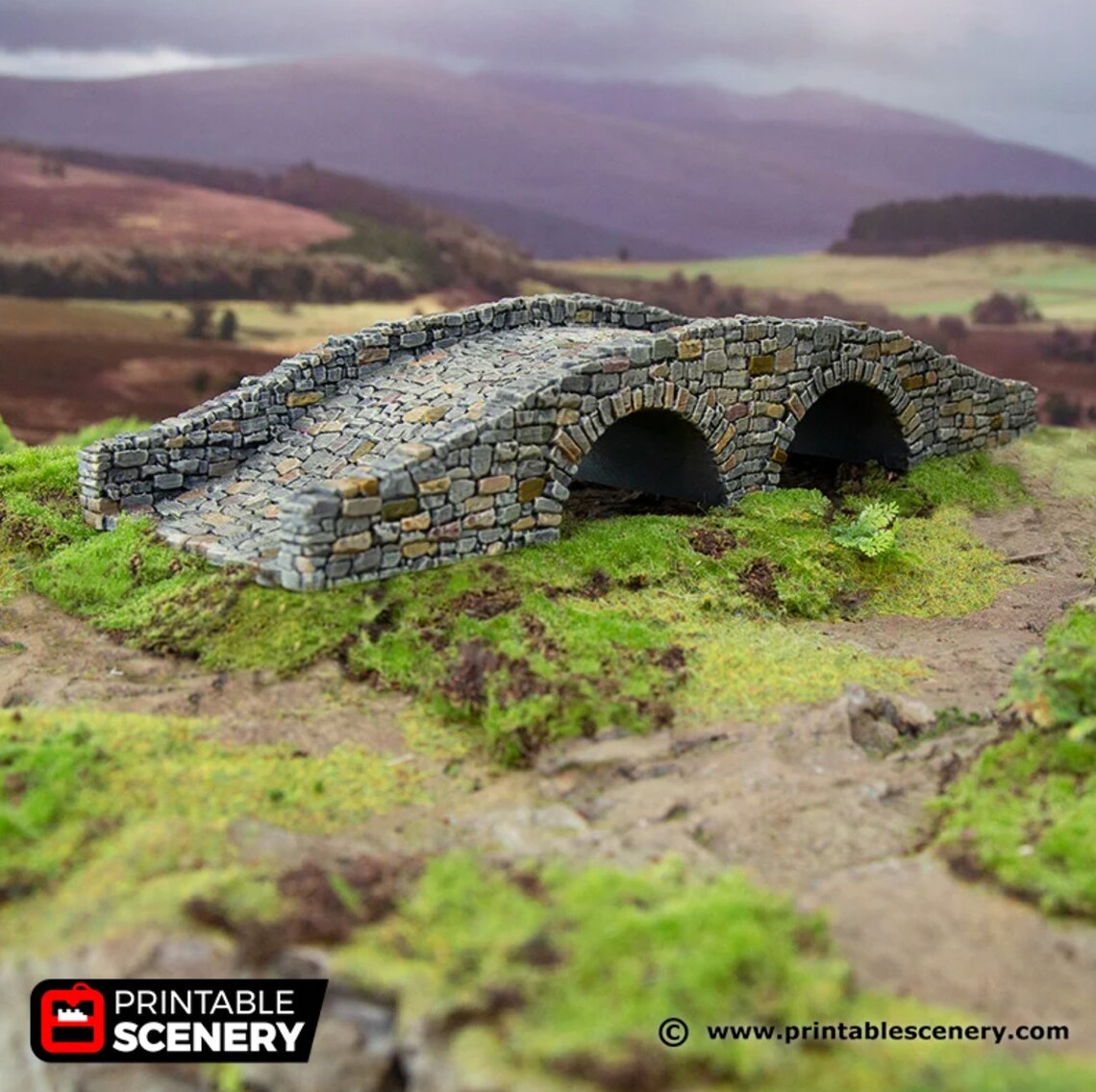 Dnd Stone Arch Bridge Hagglethorn Hollow Tabletop Scatter Farm Village ...