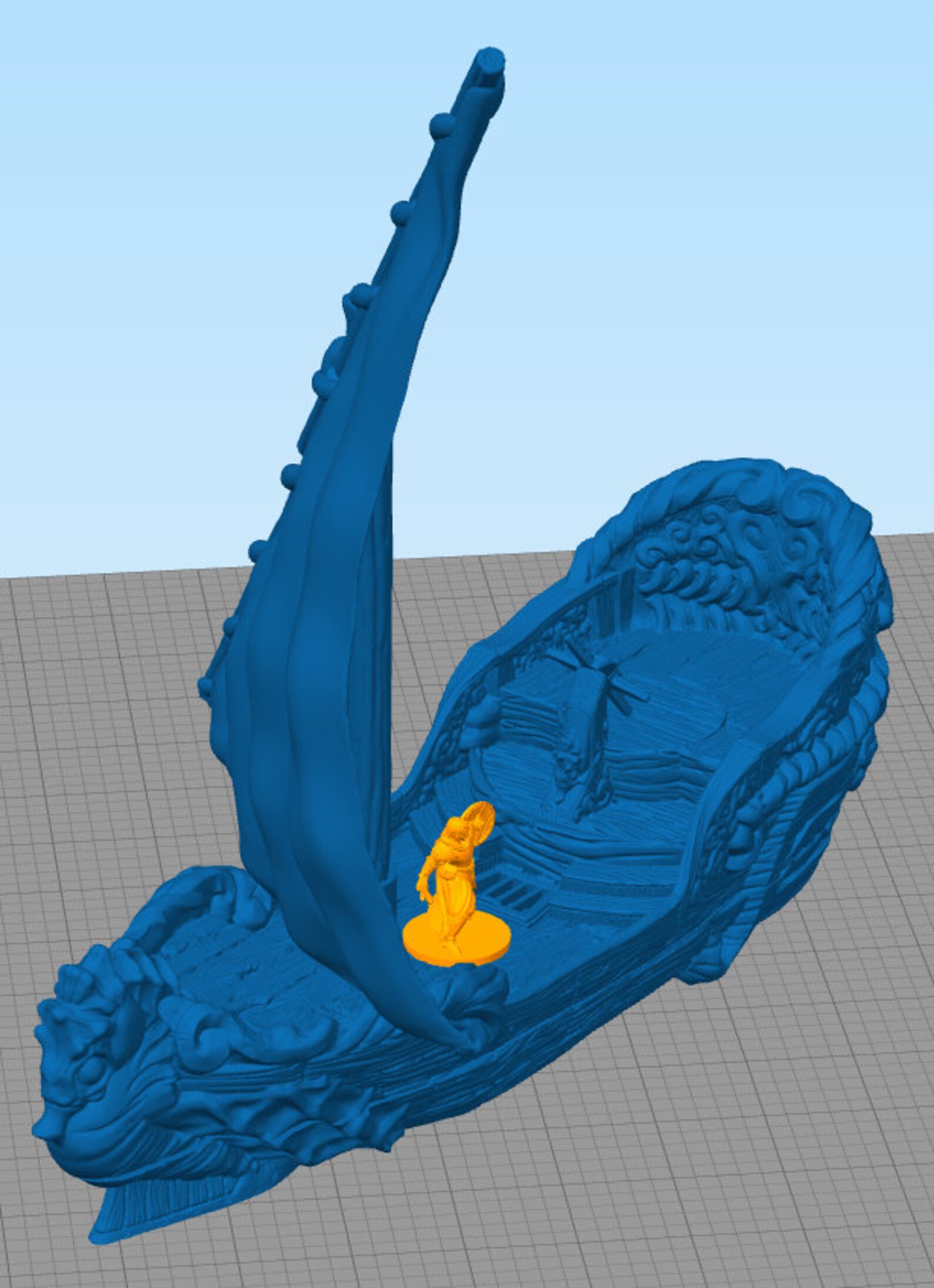 Dnd Maiden's Gambit Ship Galley Pirate Boat Depths of - Etsy