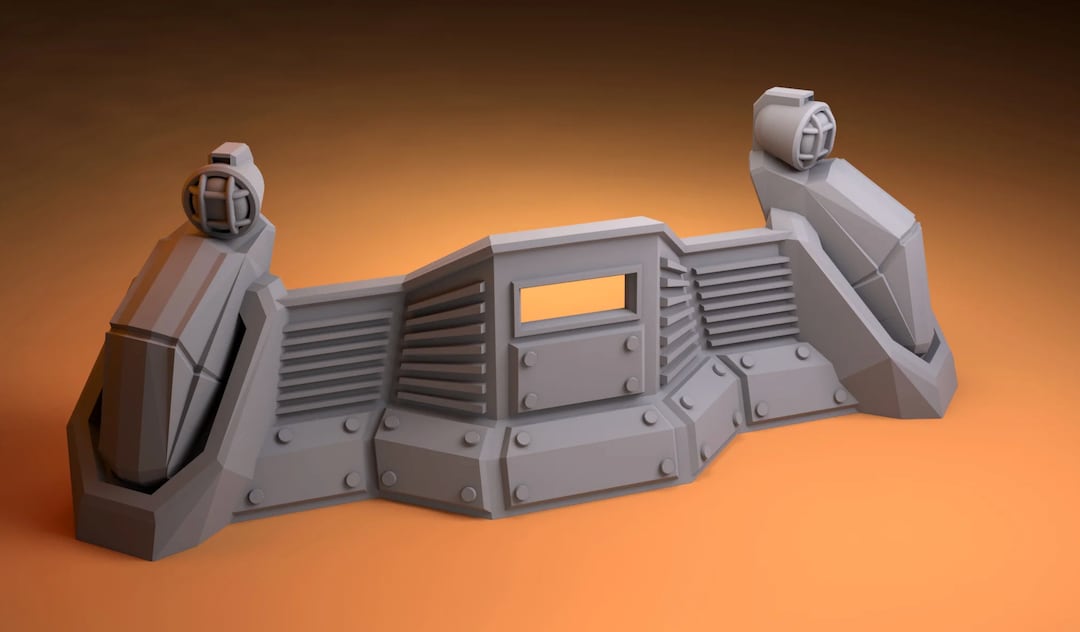 Dnd Barricade for Battle Legion Sci-fi Scatter Dragon's Rest Sci-fi RPG ...