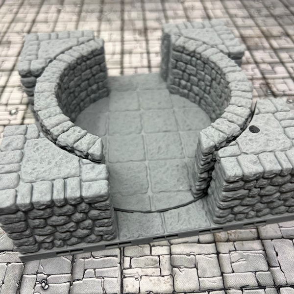 Dnd Castle Miniature - Etsy