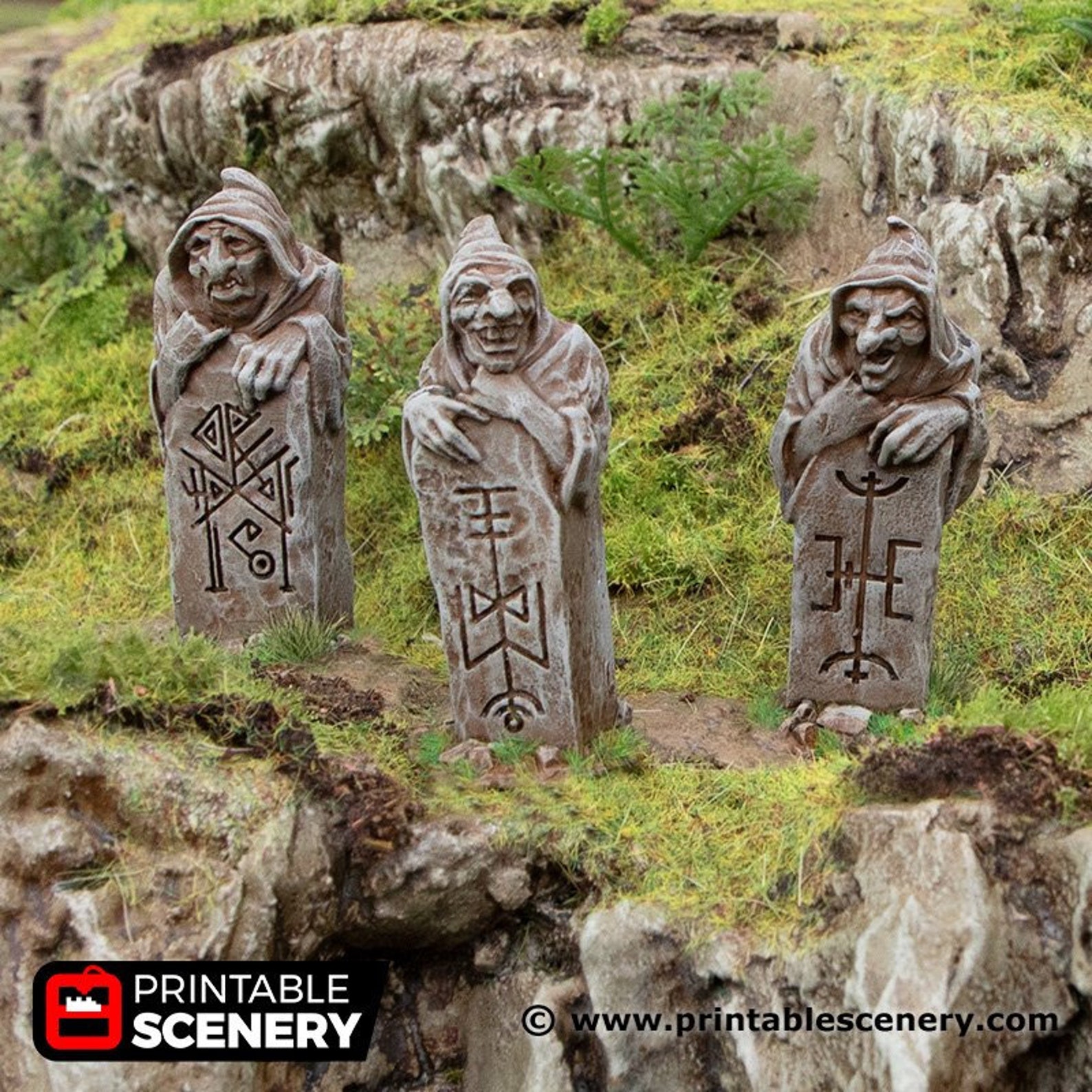 Dnd Waymarkers Road Markers Signs Hagglethorn Hollow Tabletop Scatter ...