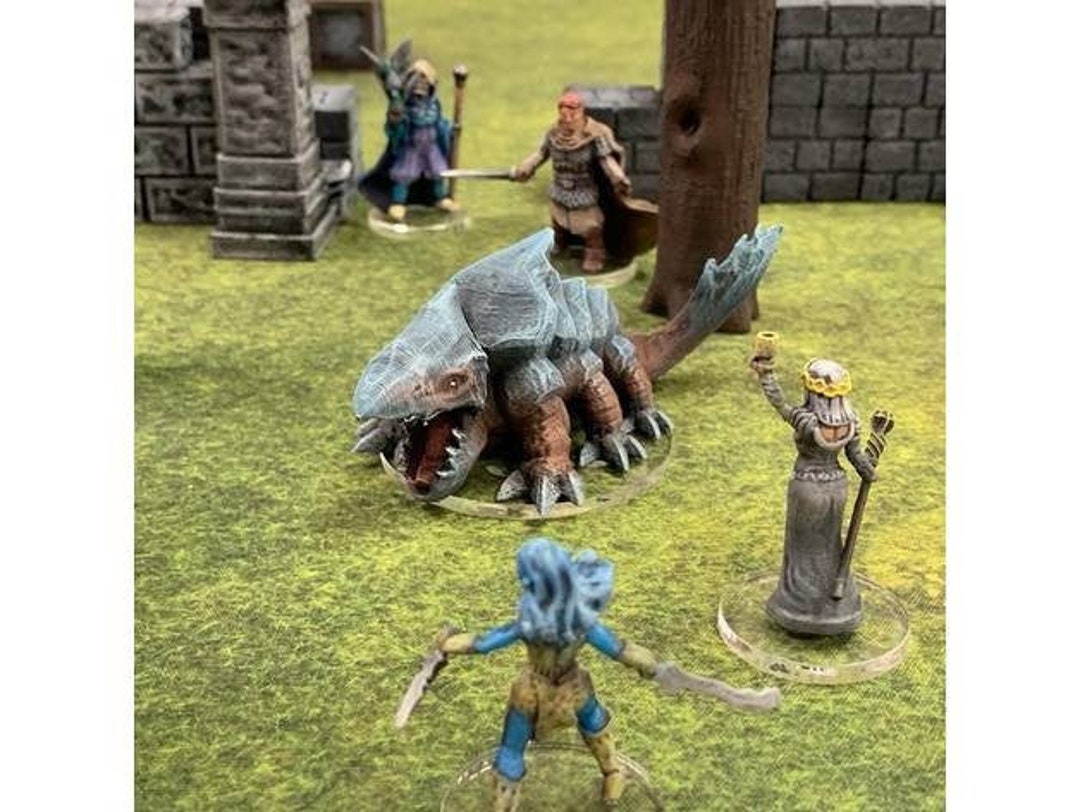 Dnd Bulette Underground Burrowing Predator Land Shark Tabletop Scatter ...