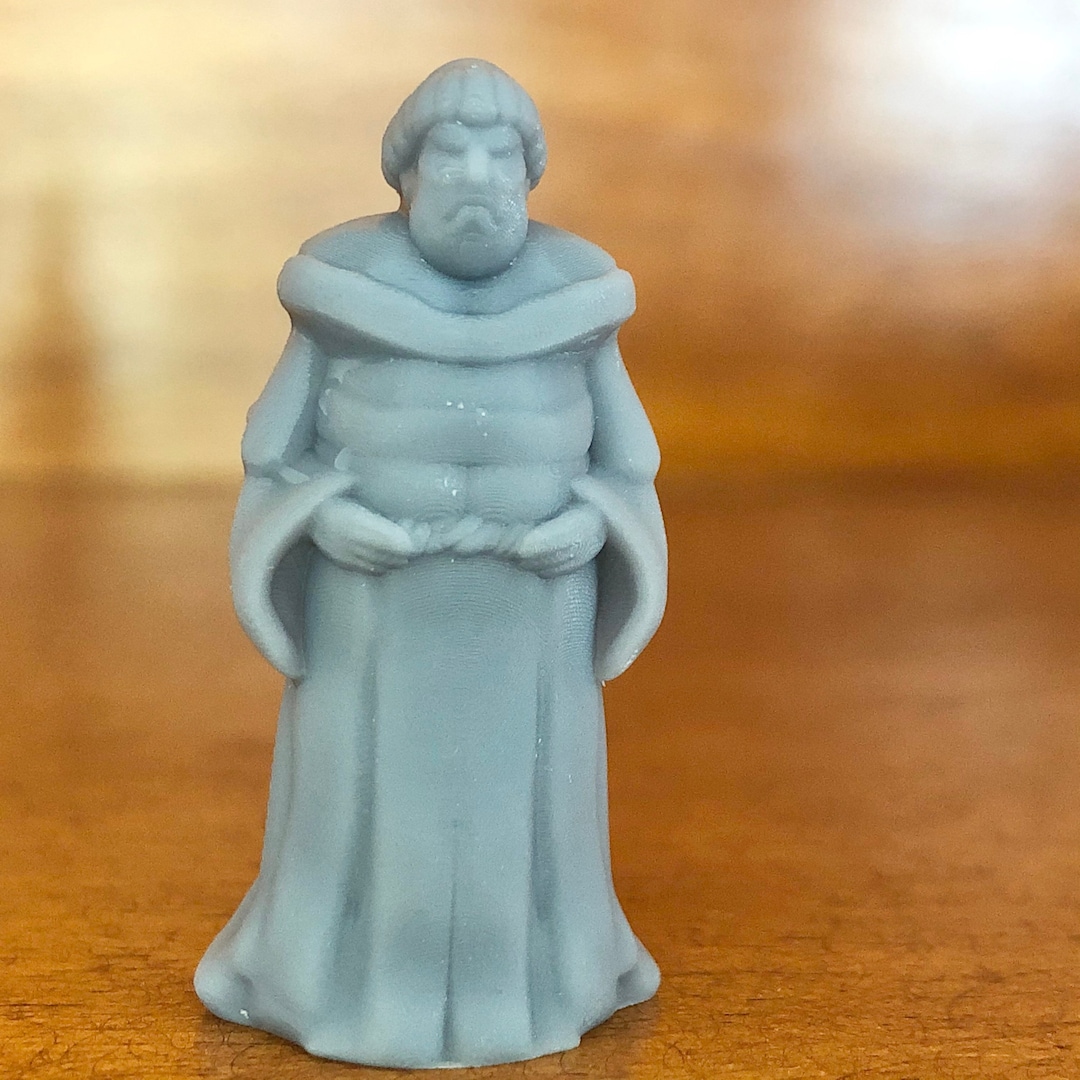 Dnd Friar Monk Priest 28mm RESIN Miniature Church Monastery Tabletop ...