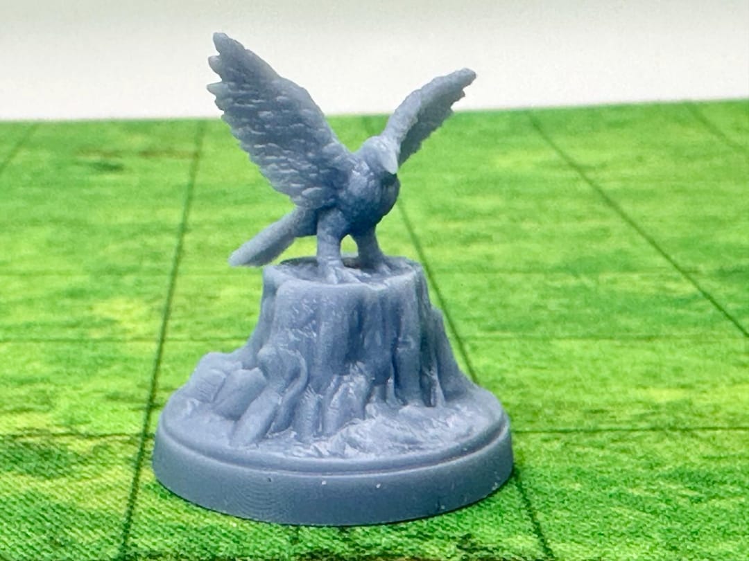 Dnd Hawk Eagle Bird of Prey Wizard Pet Animal Companion 28mm RESIN ...