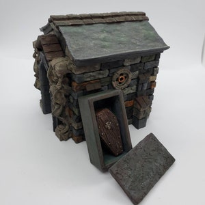 Dnd Cemetery Mausoleum Burial Chamber Catacomb Graveyard Tomb Tabletop ...