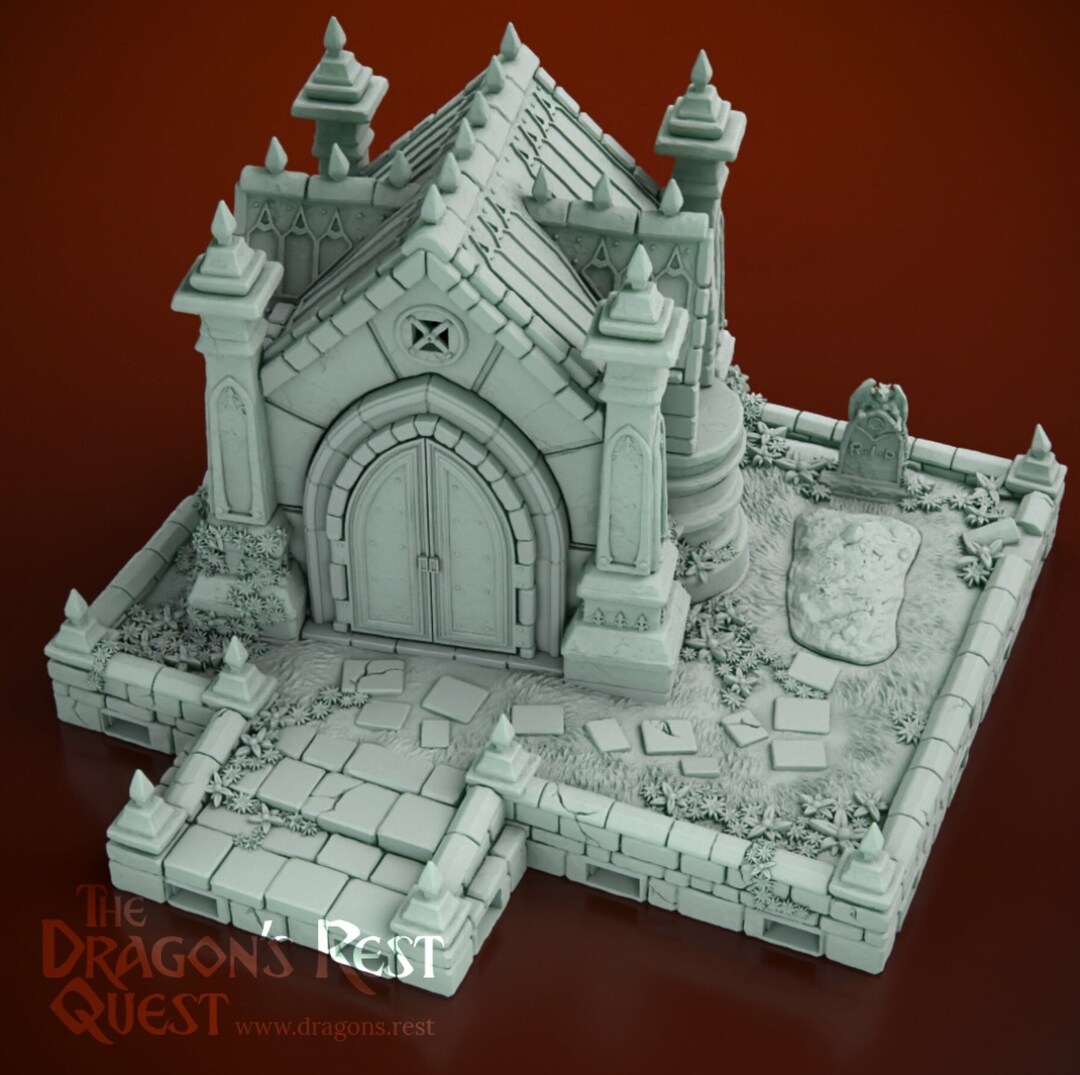 Dnd Ghoulberg Cemetery Crypt for Cursed City Graveyard Burial Grounds ...