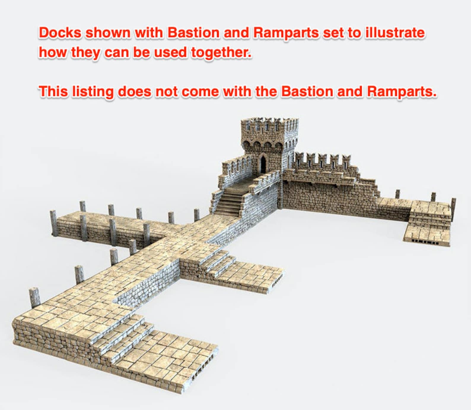 Dnd Ship Docks Seaport Pier Harbor Wharf Port Winterdale Tabletop ...
