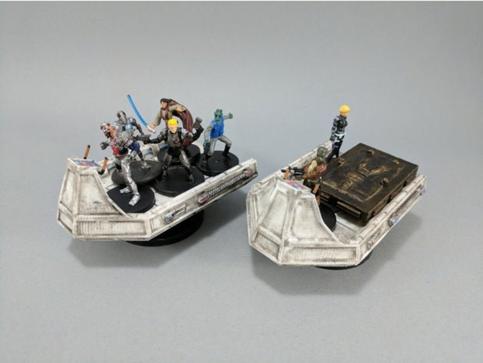 Dnd Sci-fi Cargo Sled Hover Transport Skiff Spaceship Star - Etsy