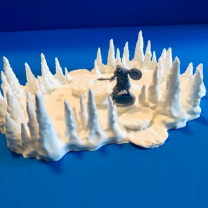 Dnd Stalagmite Cavern Crossing- 28mm Tabletop Scatter Terrain Miniature ...
