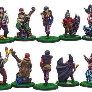 Dnd Juggler Entertainer Gypsy Jester 28mm Miniature Tabletop RPG ...