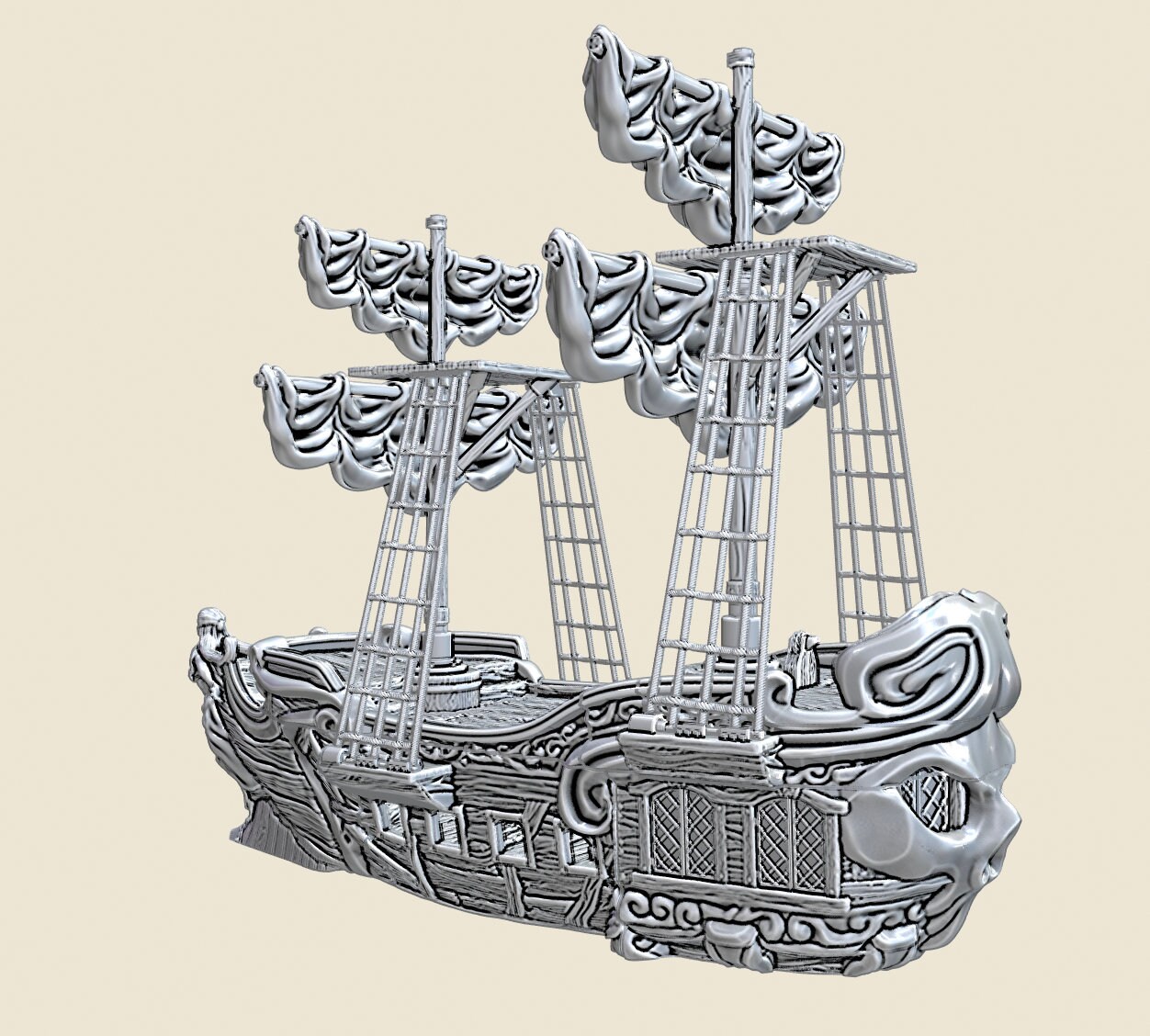 Dnd Devil's Scorn Ship Galley Pirate Boat Depths of Savage - Etsy Canada